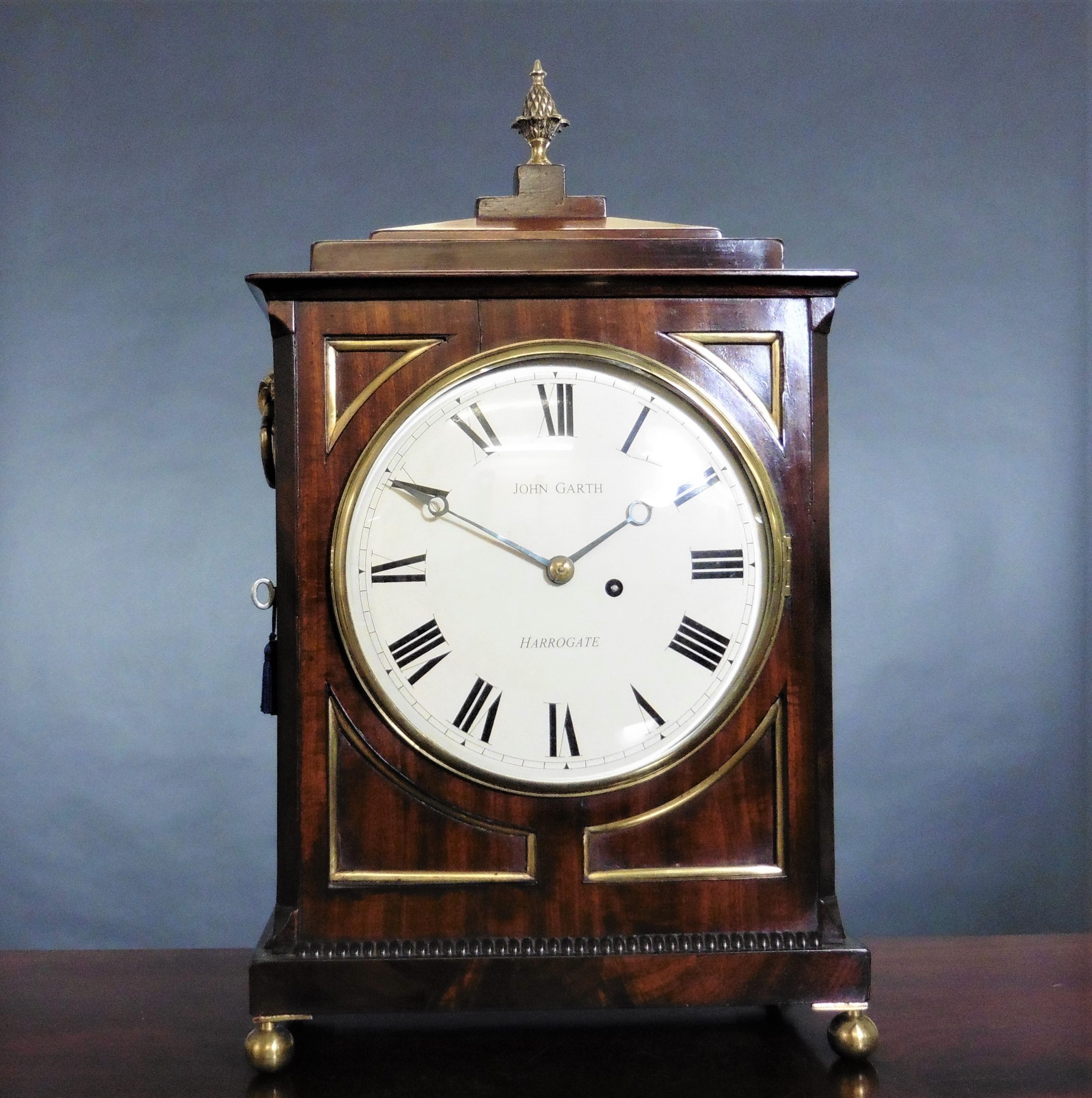 Regency Bracket Clock by John Garth, Harrogate | Olde Time Antique ...